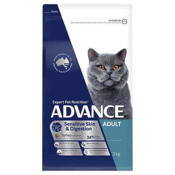 Advance Cat Food for Adult Cat | Sensitive Skin and Digestion